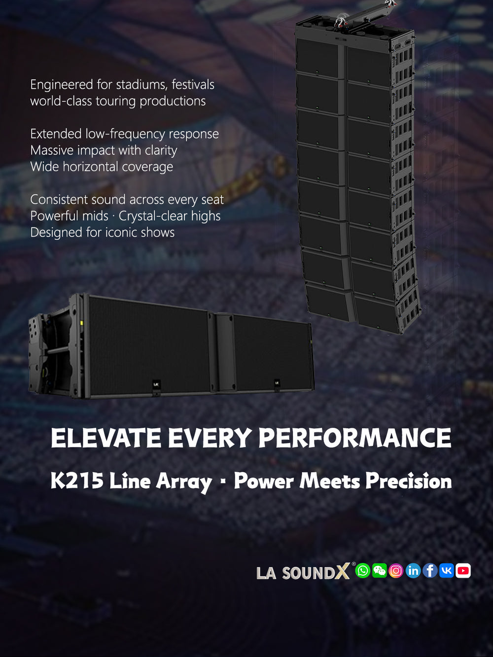 LA SOUNDX® | Professional Audio, Stage Lighting & LED Displays