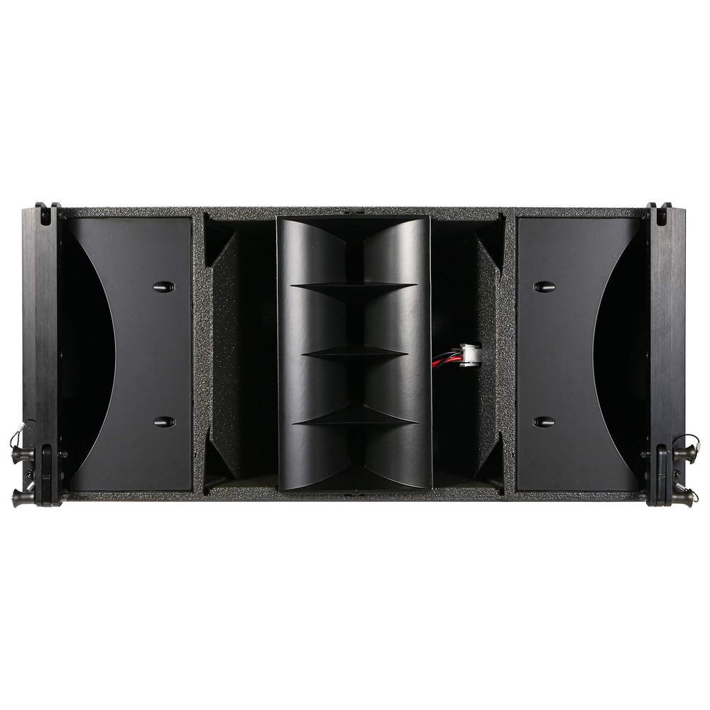 V8-V28P Compact line array, 3-way dual 10″ LF